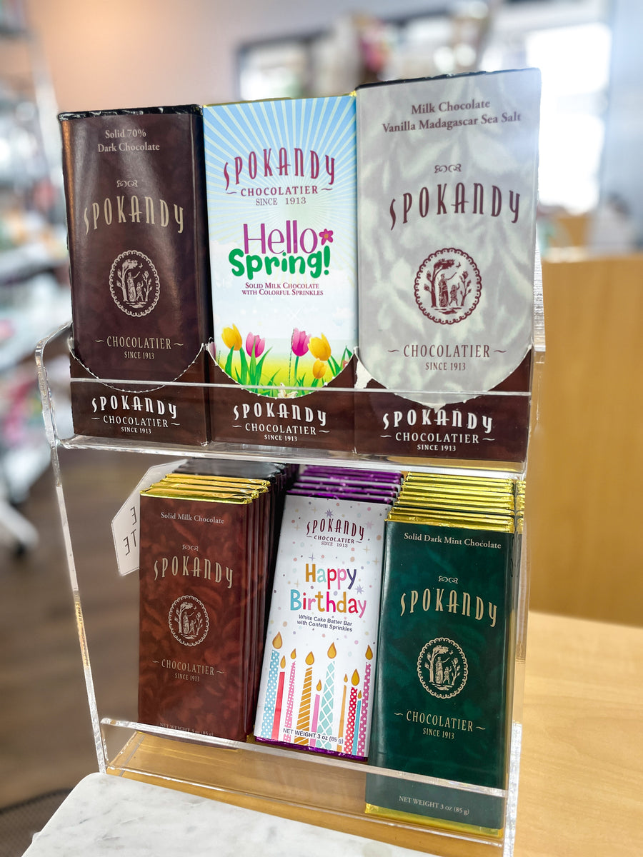 3 oz Chocolate Bars (Various Flavors) | Spokandy Chocolatier – English ...